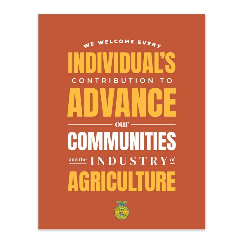 Value Statement Posters – FFA Store